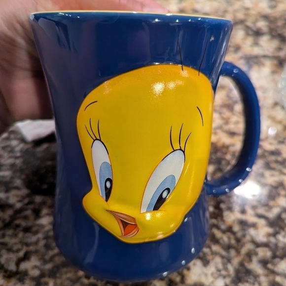 Warner Bros. | Dining | Looney Tunes 3d Tweety Bird Coffee Tea Mug ...